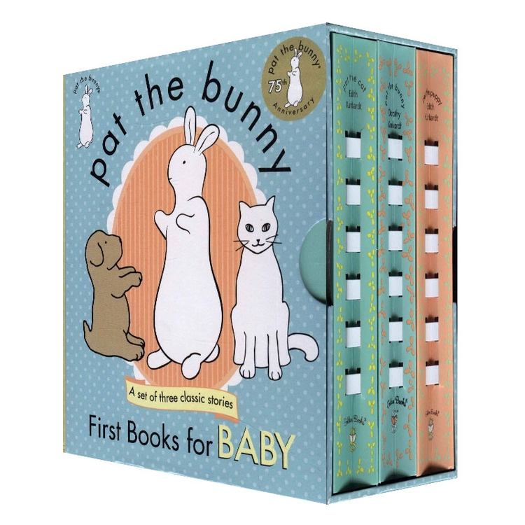 《Pat the Bunny: First Books for Baby (Pat the Bunny) 》【正版图书 折扣 优惠 详情 书评 ...